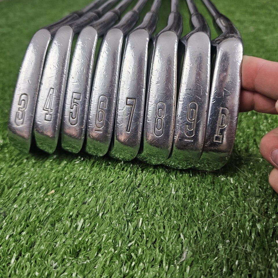 Mizuno TP-9 Tp9 Blade Iron Set 3-PW Dynamic Gold S300 Stiff Steel Left ...