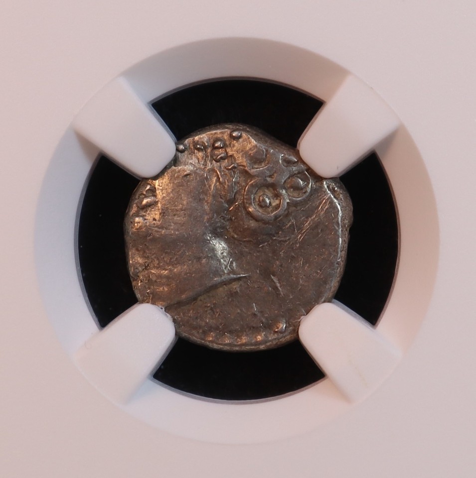 Gaul, Sequani Silver Quinarius (1st Century BC) - NGC VF! Julius Caesar ...