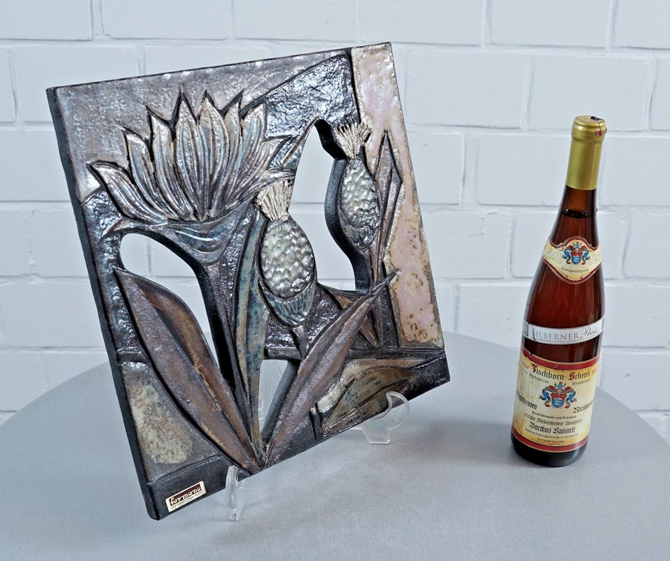 rare Formano tile wall tile wall ceramic tile handmade vintage 70's | eBay