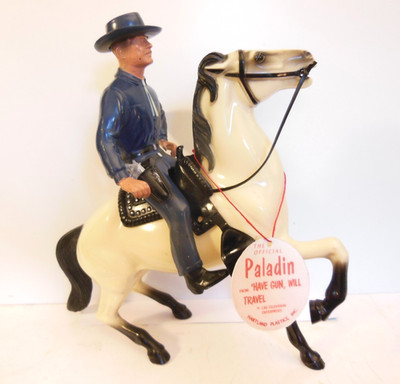 1950's Paladin "Have Gun Will Travel" western rider 800 series set ...