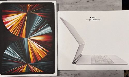 Apple iPad Pro 12.9-inch 5th Gen 128gb WIFI - Apple Magic Keyboard and ...