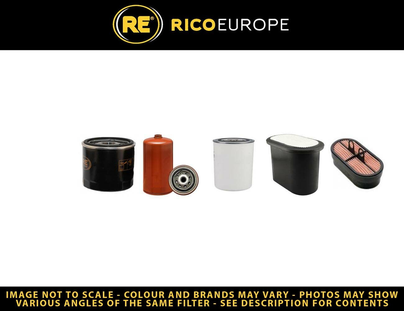 Filter Kit Fits MERLO P40.9 PLUS Air Oil Fuel w/Deutz TCD3.6L4 Eng ...