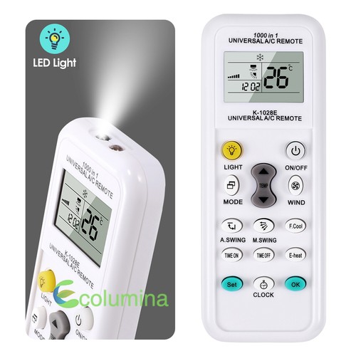 Universal A/C Air Conditioning Remote Control Replace for Most Air ...