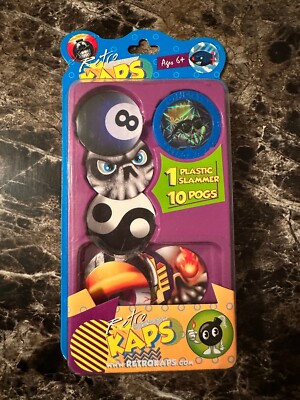 Kaps Booster Pack Game Includes: 10 Pogs & 1 Slammer-Pog Retro | eBay