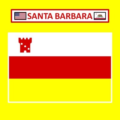MAGNET - DRAPEAU / FLAG - SANTA BARBARA - USA - CALIFORNIA | eBay