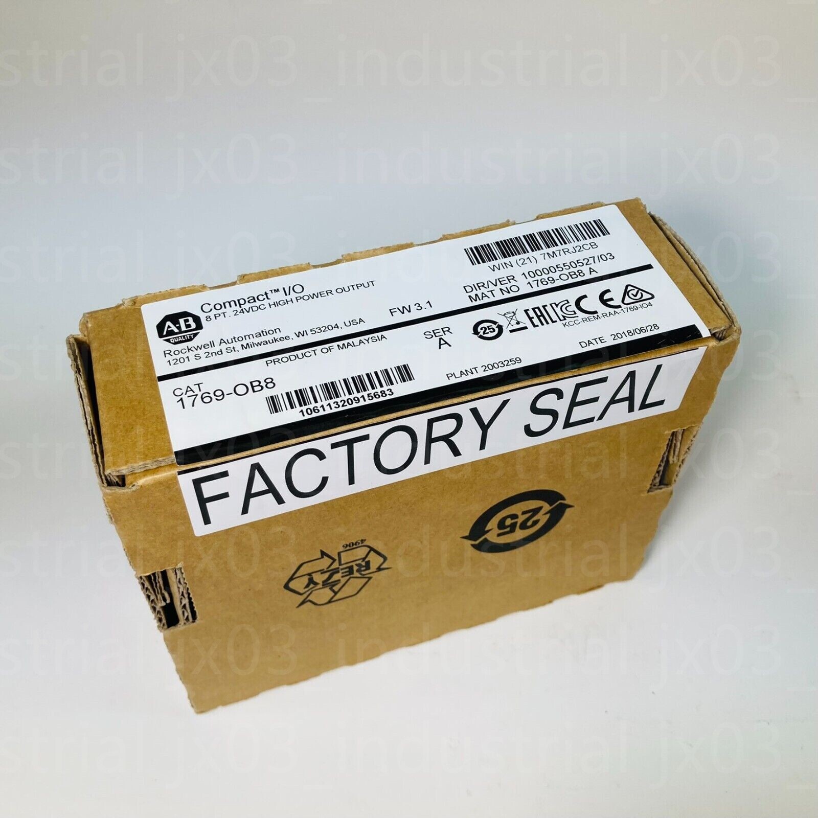 Allen-Bradley 1769-OB8 8-Point CompactLogix for sale online | eBay