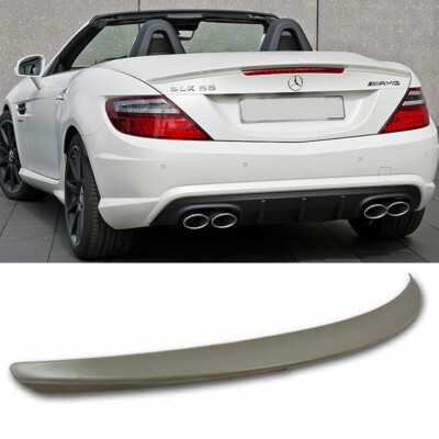 Unpainted Mercedes Benz SLK R172 Convertible A Type Trunk Boot Spoiler ...