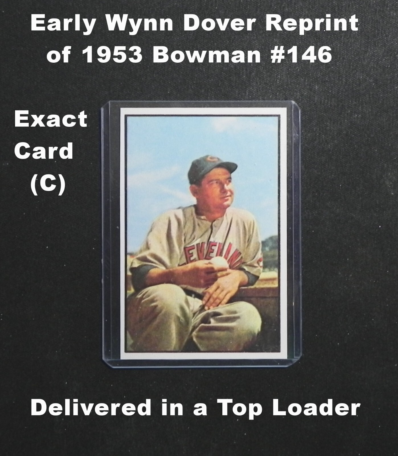 EARLY WYNN Dover Reprint of 1953 Bowman Card #146 _ Exact Card (C) | eBay