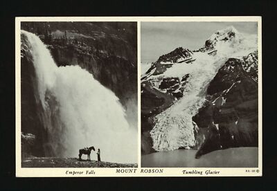 Emperor Falls Mount Robson Tumbling Glacier One contains a view o- Old ...