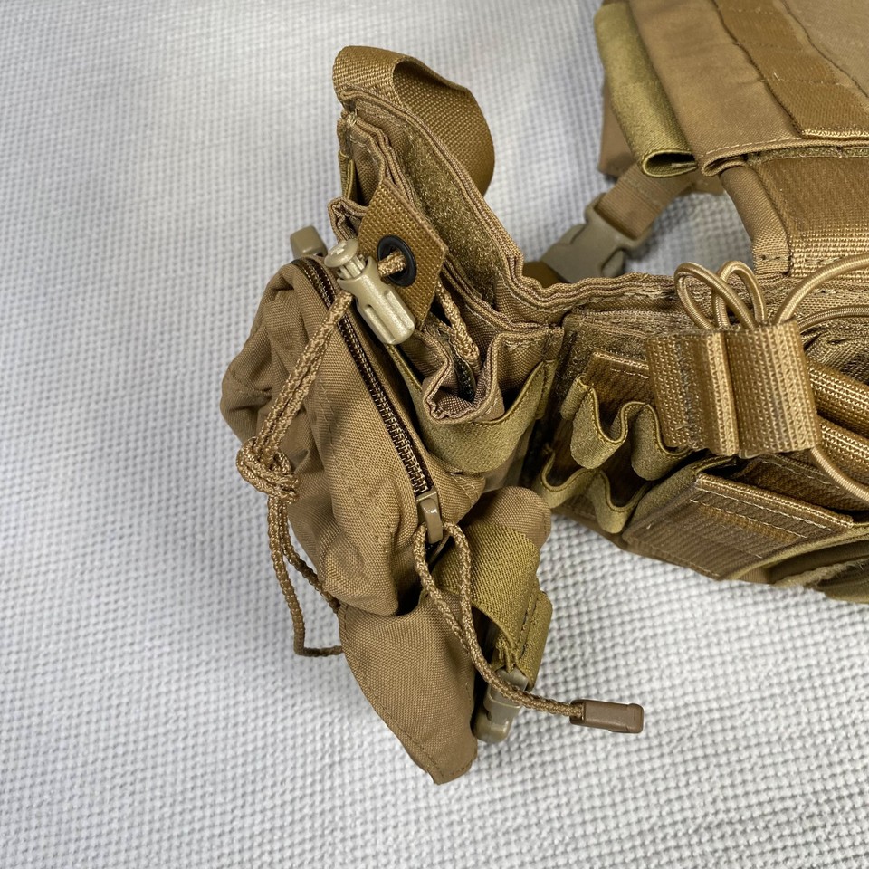 TAG Intrepid Chest Rig Coyote Tactical Assault Gear USA MADE Berry ...