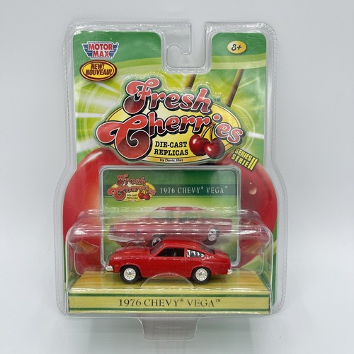 Motor Max Fresh Cherries 1976 Chevy Vega Red 1/64 Scale Diecast Series ...