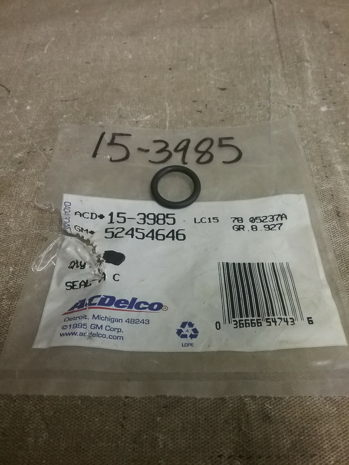 ACDelco 15-3985 A/C Line Seal | eBay