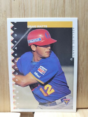 CRAIG WATTS🏆 1995 Futera GIANTS #81 ABL Baseball Card 🏆 FREE POST ...