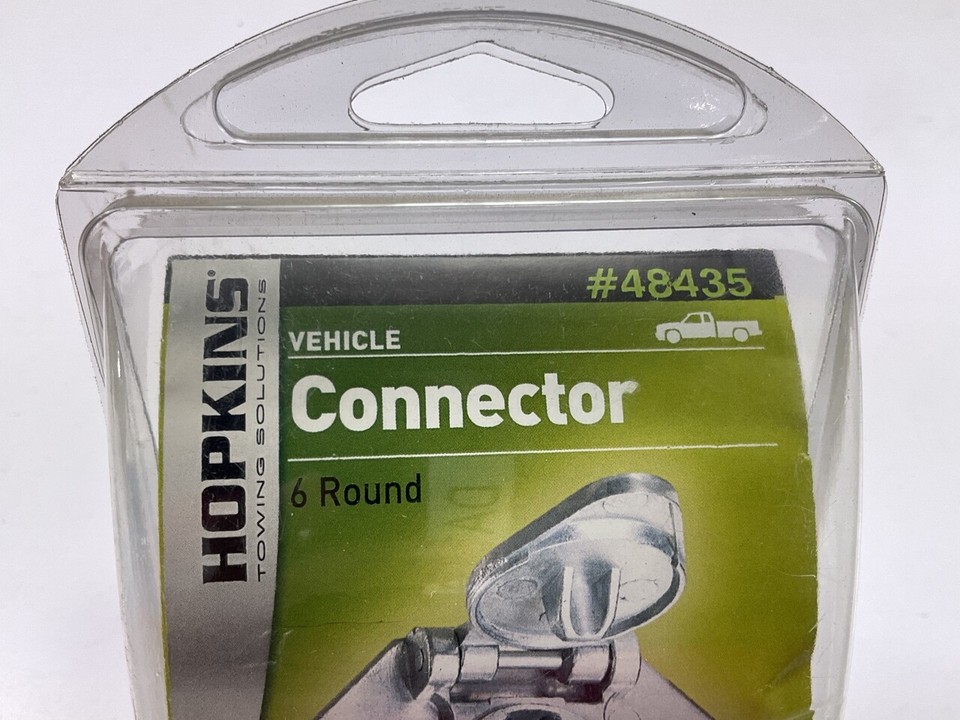 Hopkins Towing Solutions 48435 6-POLE Round Metal Trailer Lights ...
