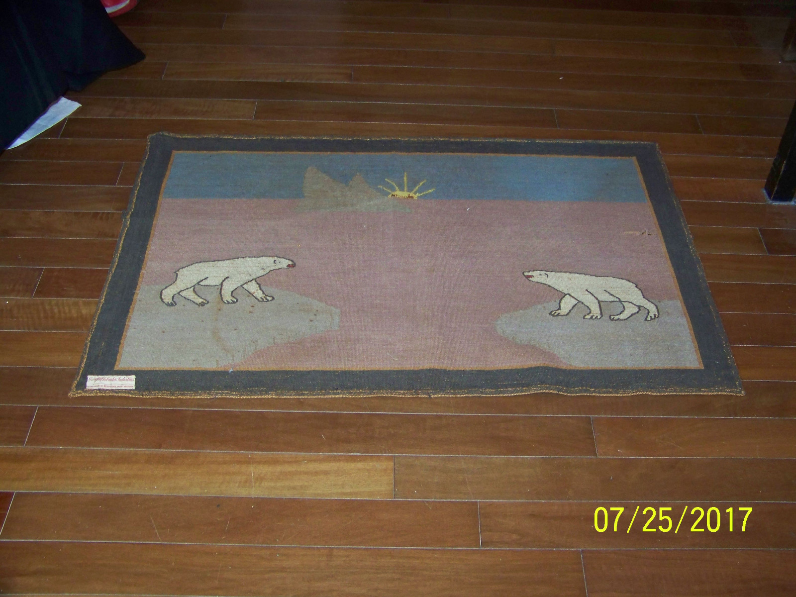 "Large" Grenfell Rug Handmade in Canadian Labrador Hand Hooked ...