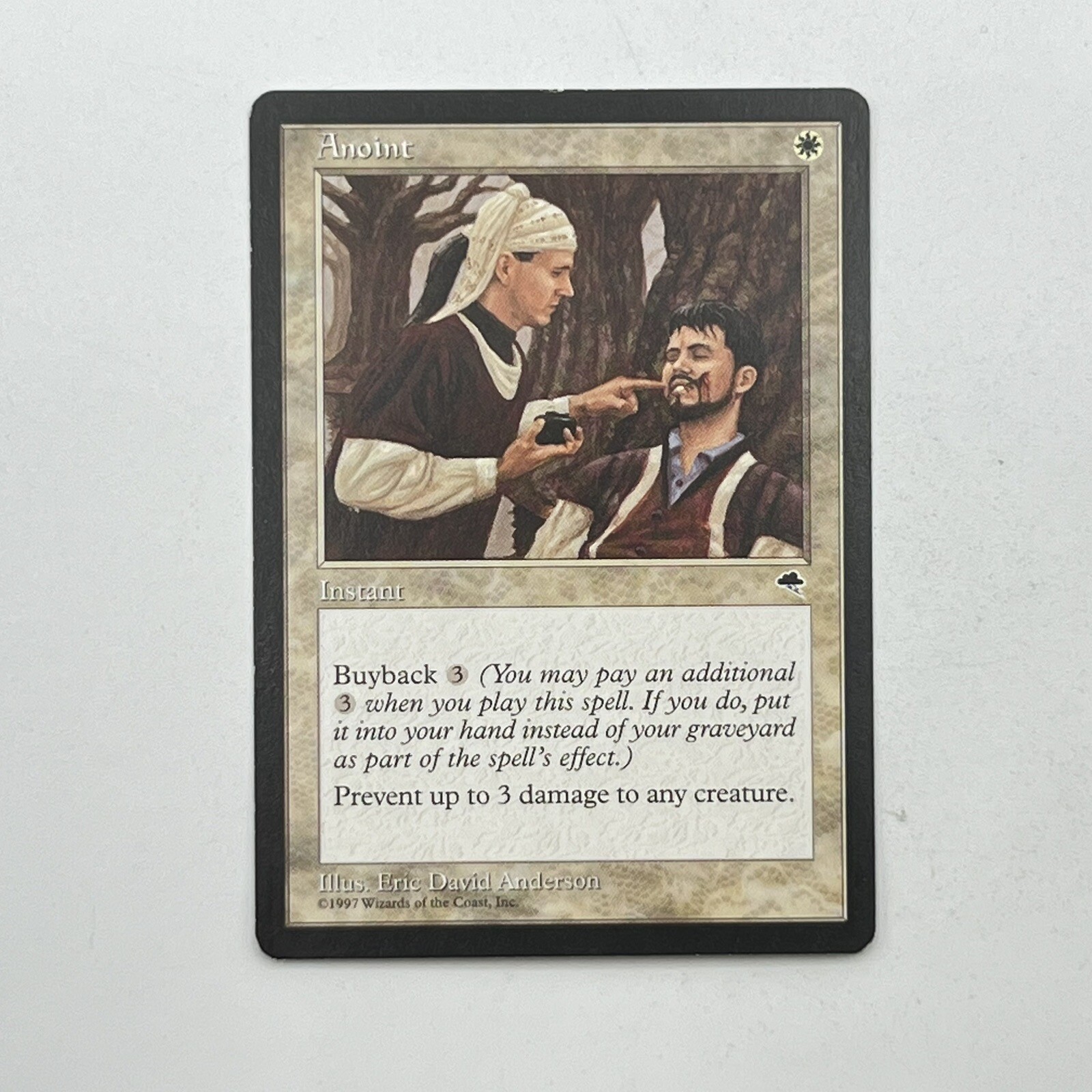 Magic The Gathering MTG Anoint - Tempest - VG Authentic & Official | eBay