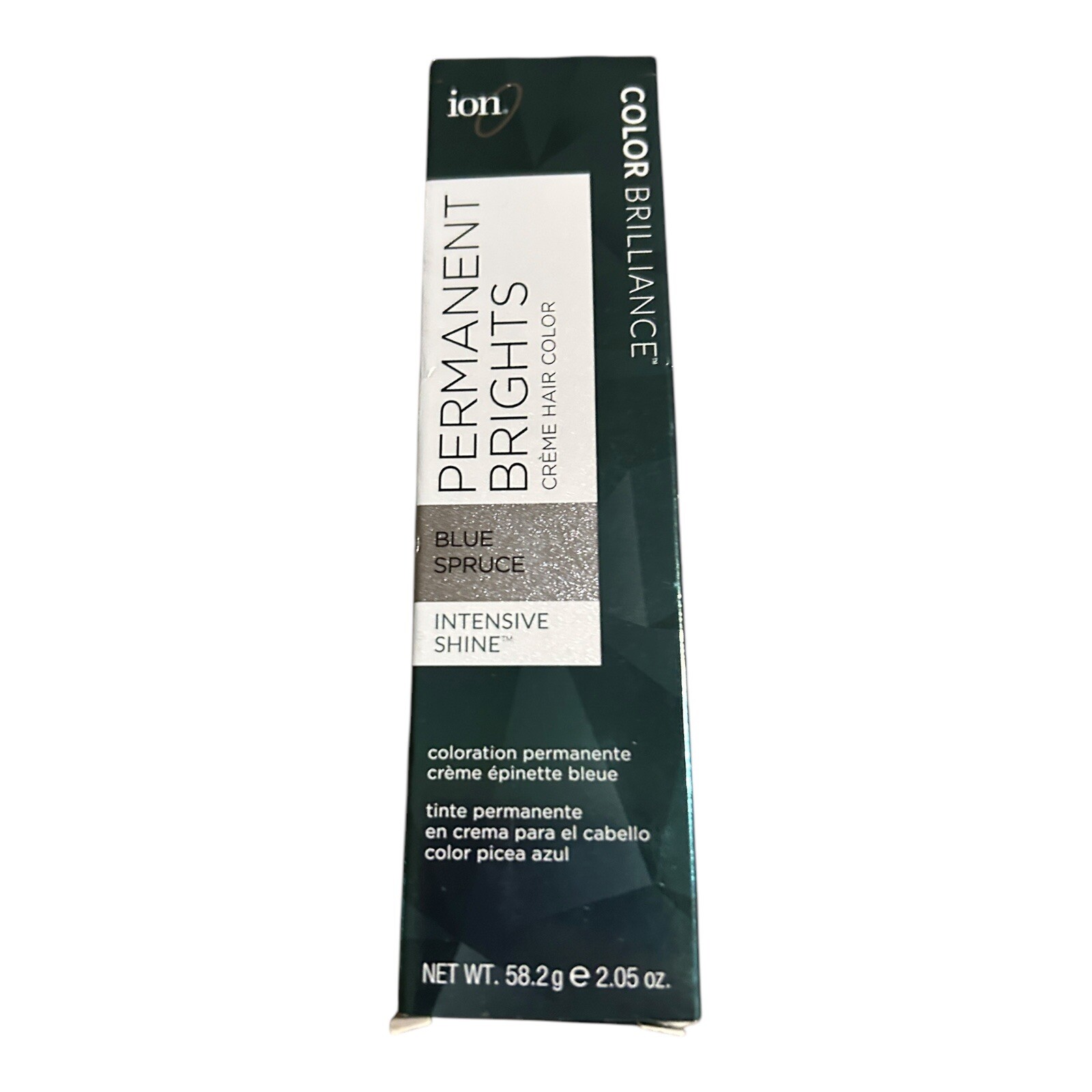 Ion Color Brilliance Permanent Brights Cream Hair Color Blue Spruce 2 ...