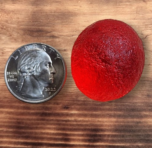 25.5g Red Libyan, Korla Desert Glass Moldavite Meteorite Crystal ...