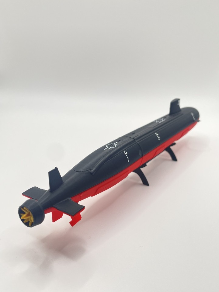 Seawolf Class Submarine 1/432 / Military Nuclear Navy USA US Model 3d ...