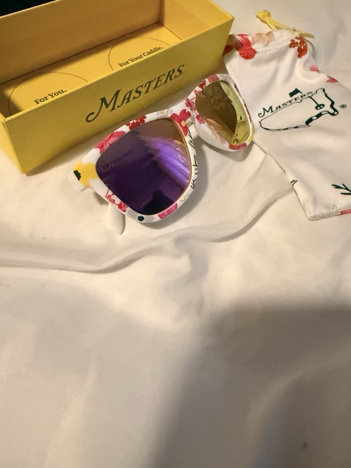Brand New 2026 Masters Goodr White Sunglasses The Florals Limited ...