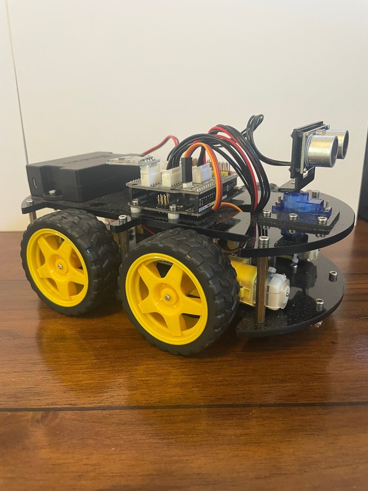 Smart Robot Car Kit 3.0 Plus – 4WD Arduino Robot Car w/ Motor Driver ...