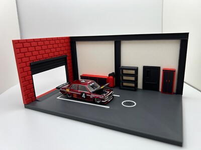 MINI GARAGE DIORAMA FOR 1/64 SCALE DIECASTS cars are not included | eBay