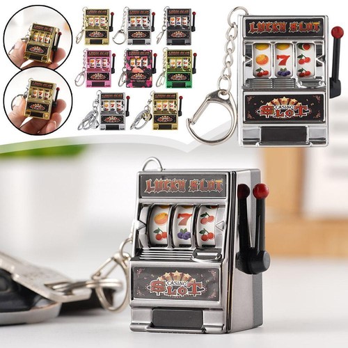 Simple Fashion Fruit Machine Slot Machine Keychain Gift Creative Y9S8 ...