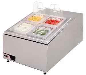 Concession Condiment Systems - Topping Container