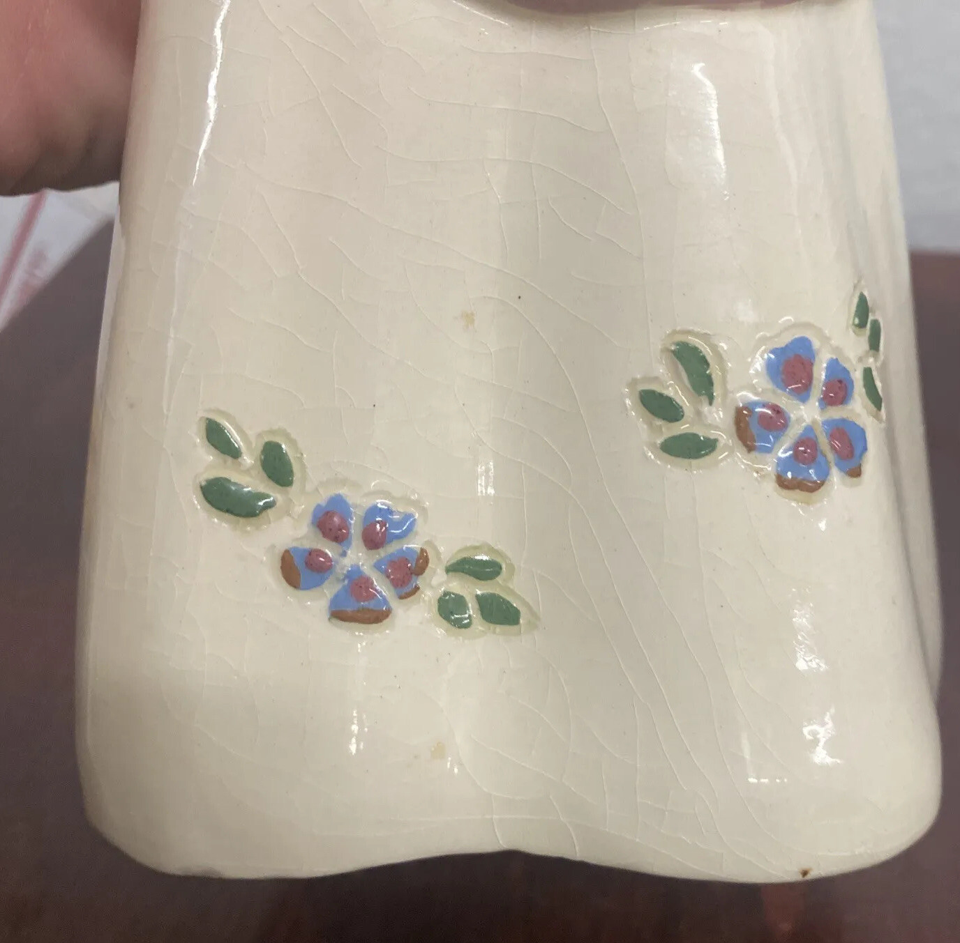 Vintage 1940s California Pottery Figurine Weil Ware Figural Lady ...