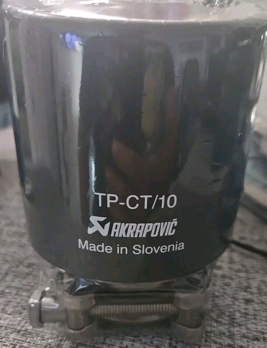 Akrapovic TP-CT/10 CARBON Exhaust Muffler Tail Pipe 1 piece | eBay