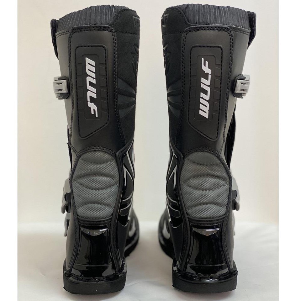 Wulfsport Cub LA Motocross Boots Off Road Enduro Kids Youth Quad Boot ...