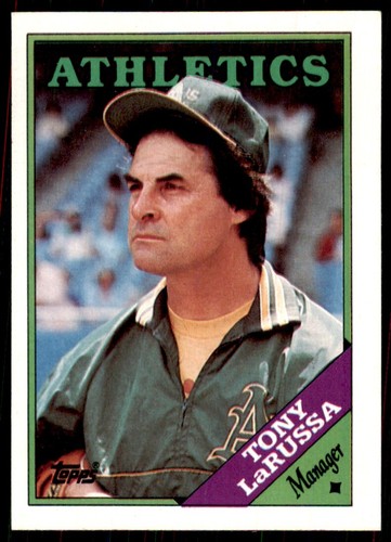 1988 Topps Tony LaRussa Baseball Cards #344 | eBay