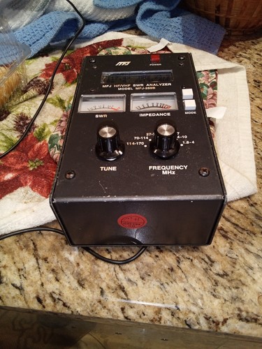 MFJ-259B HF/VHF SWR Antenna Analyzer 1.8MHz-170MHz | eBay