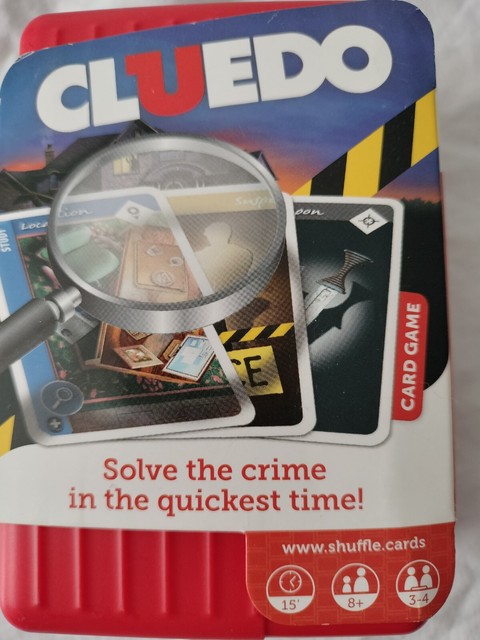 Cluedo Card Game - Fast Version of Classic Clue - Hasbro 2015 - for ...