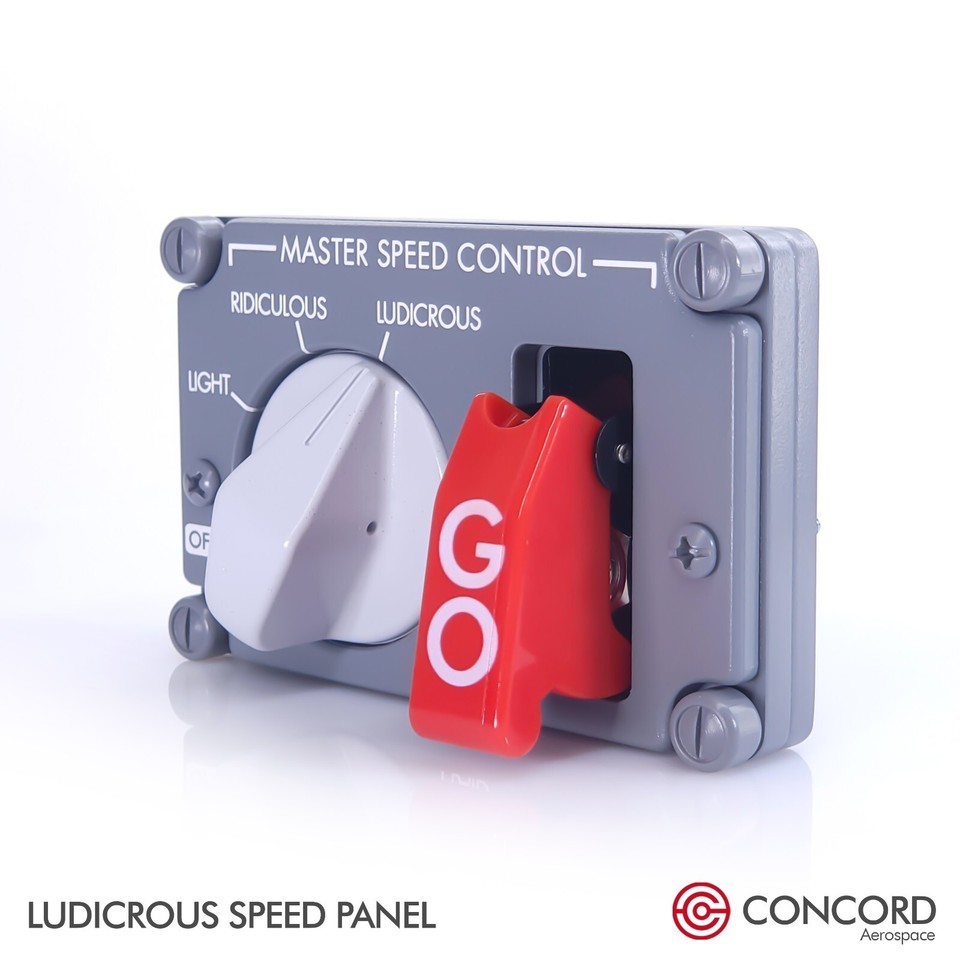 LUDICROUS SPEED PANEL | eBay