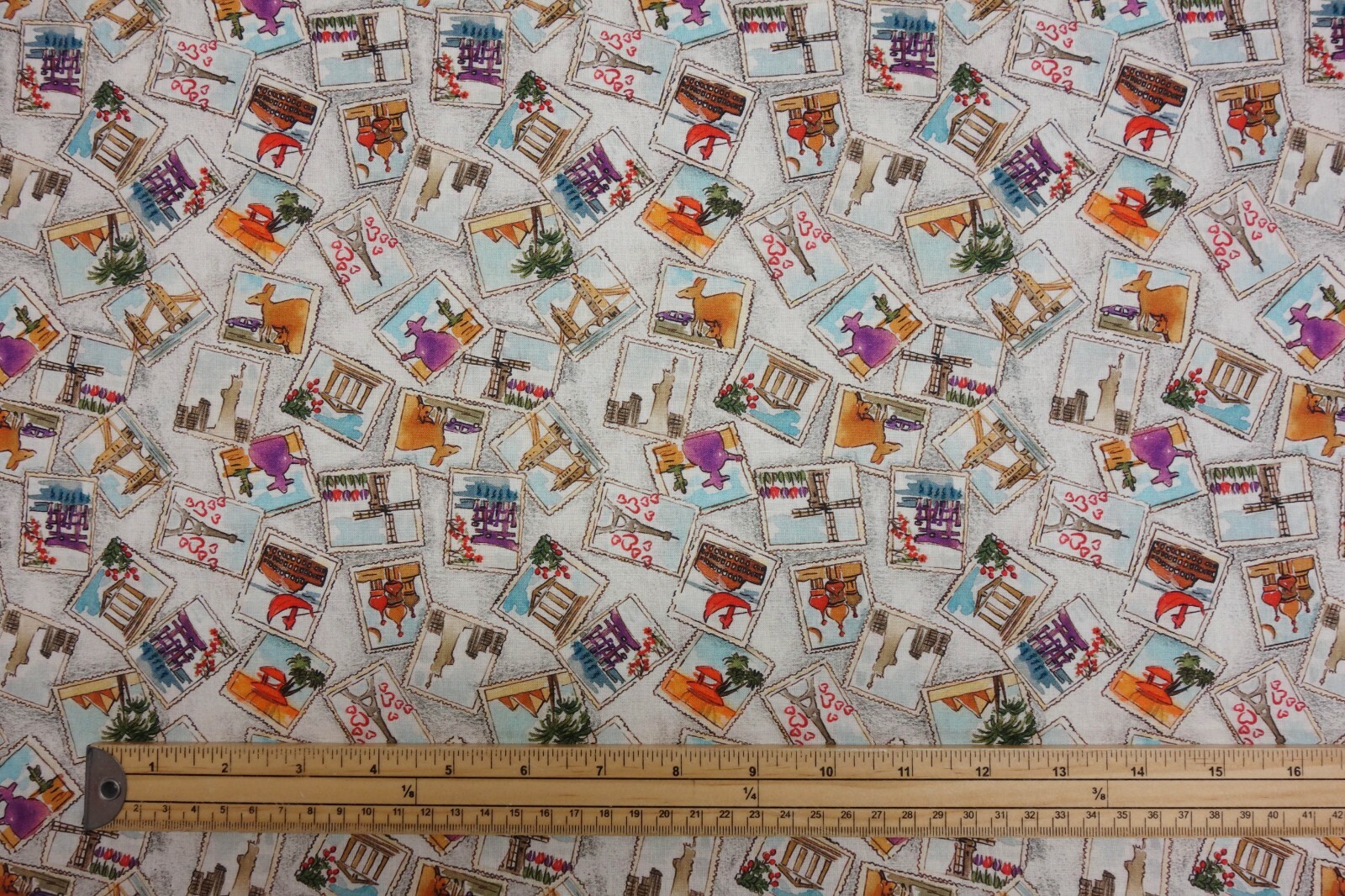 Seaside Cotton Fabric Mixed Ocean Nautical Sea Beach Patchwork Craft ...