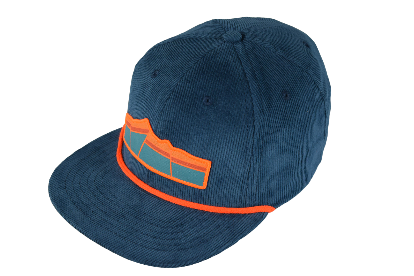 Sendero Provisions Co. Geo Hat Ocean Blue Corduroy Snapback Hat (Ocean ...