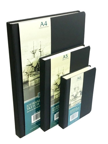 Journal and Sketch Book A4/ A5/ A6 120gsm Ivory Paper Draw Sketch ...