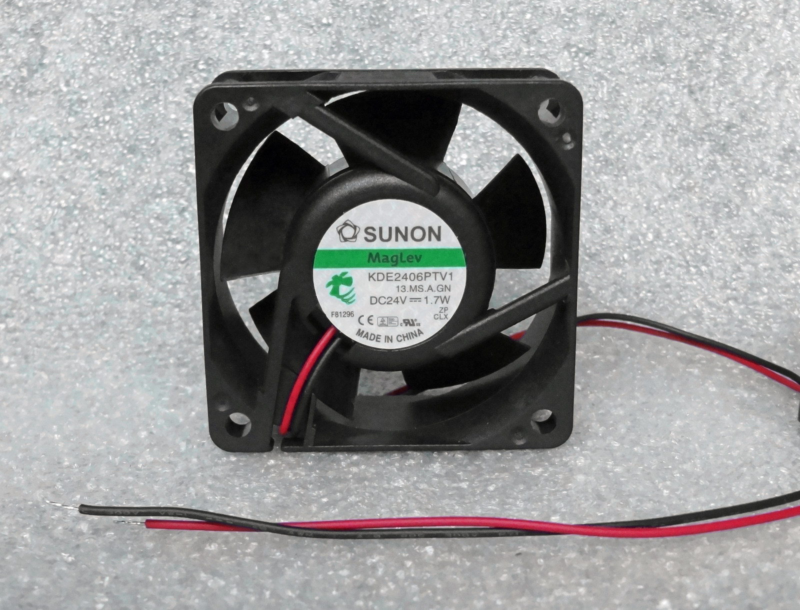 Sunon KDE2406PTV1 60mm x 25mm MagLev Fan 24V DC Bare Leads Vapo Bearing ...