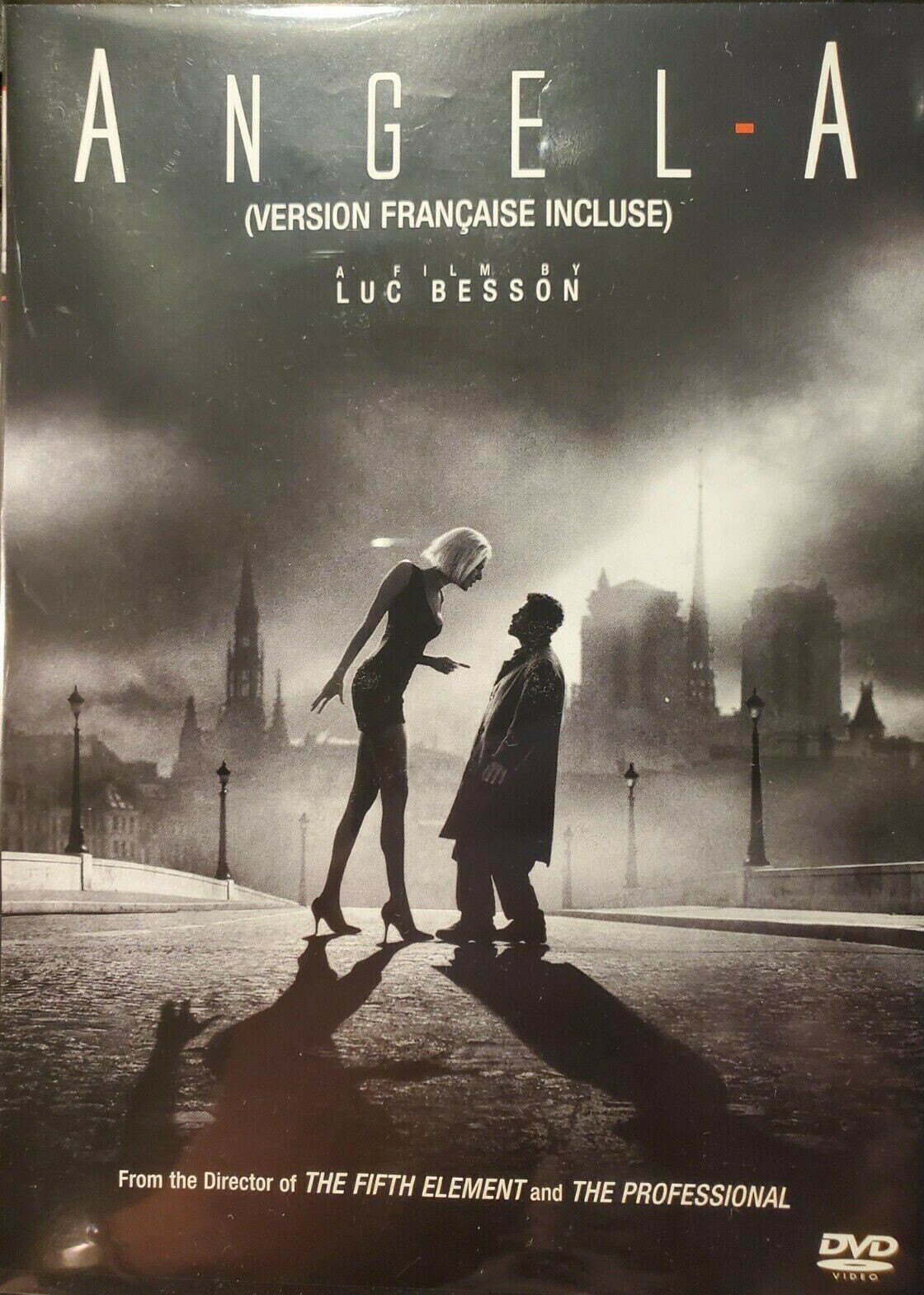 ANGEL-A (DVD) by Luc Besson - 2005 - Widescreen - White Case B/W Cult ...