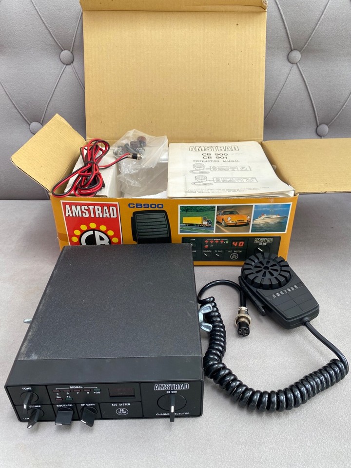 Rare boxed and complete Amstrad CB900 CB radio | eBay UK