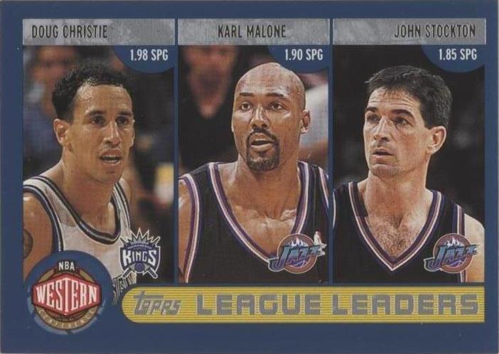 2002-03 Topps - Allen Iverson, Jason Kidd, Karl Malone #182 for sale ...