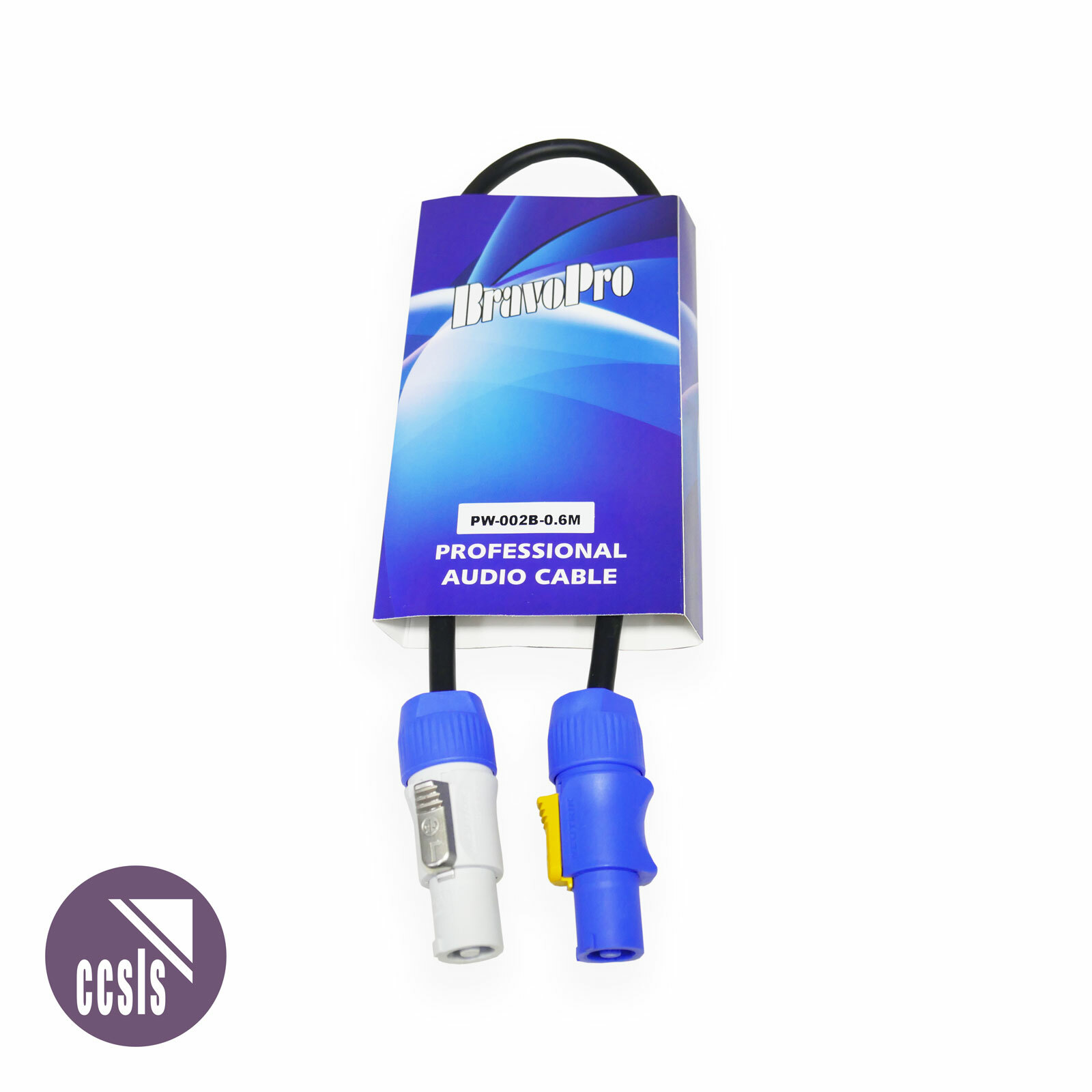 600mm Neutrik PowerCON NAC3FCA to Neutrik PowerCON NAC3FCB Link Cable ...