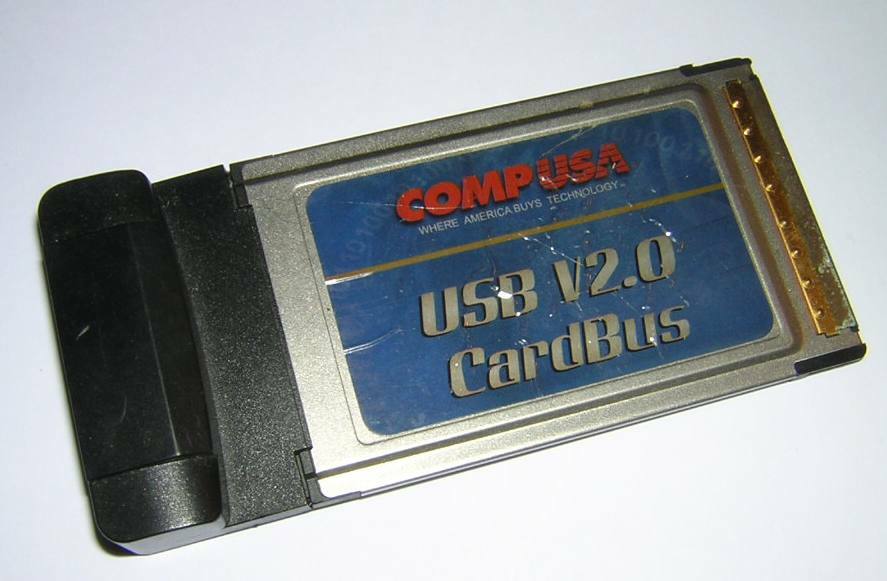 CompUSA CardBus USB 2.0 PC Card FS-SNX-NEC-720100 | eBay
