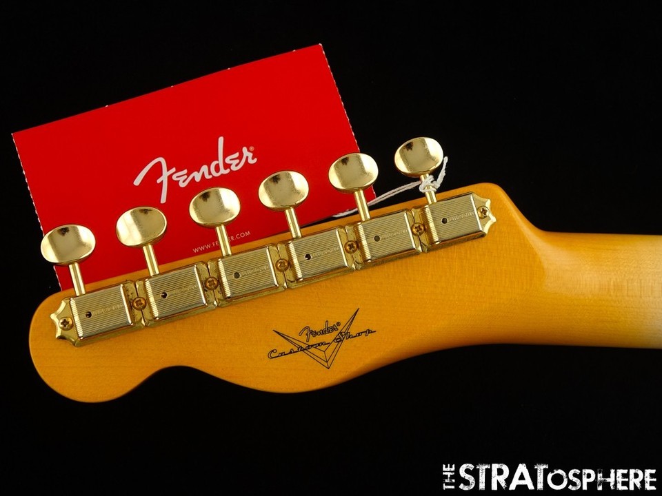 USA Fender Custom Shop SM22 60 Tele Custom CC NECK & GOLD TUNERS ...