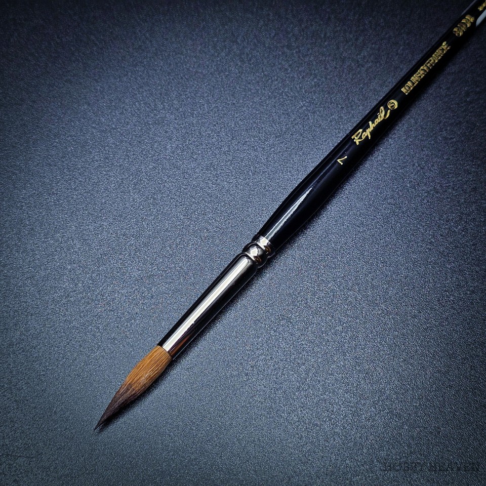 Raphael Kolinsky Sable 8404 Series Brushes Full Range Combined Shipping ...