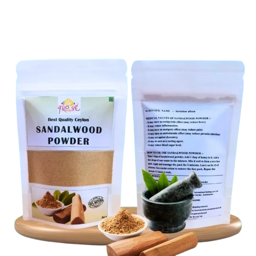Sandalwood Powder 100% Pure Natural Herbal Skin Health Ceylon Produced ...