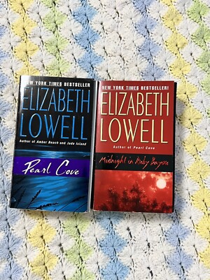 Elizabeth Lowell Set of 2 Romance Novels Paperback Books Avon Fiction ...