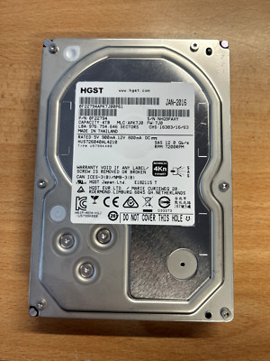 0F22794 HUS726040AL4210 HGST 4TB SAS HDD – Inc Warranty, VAT | eBay