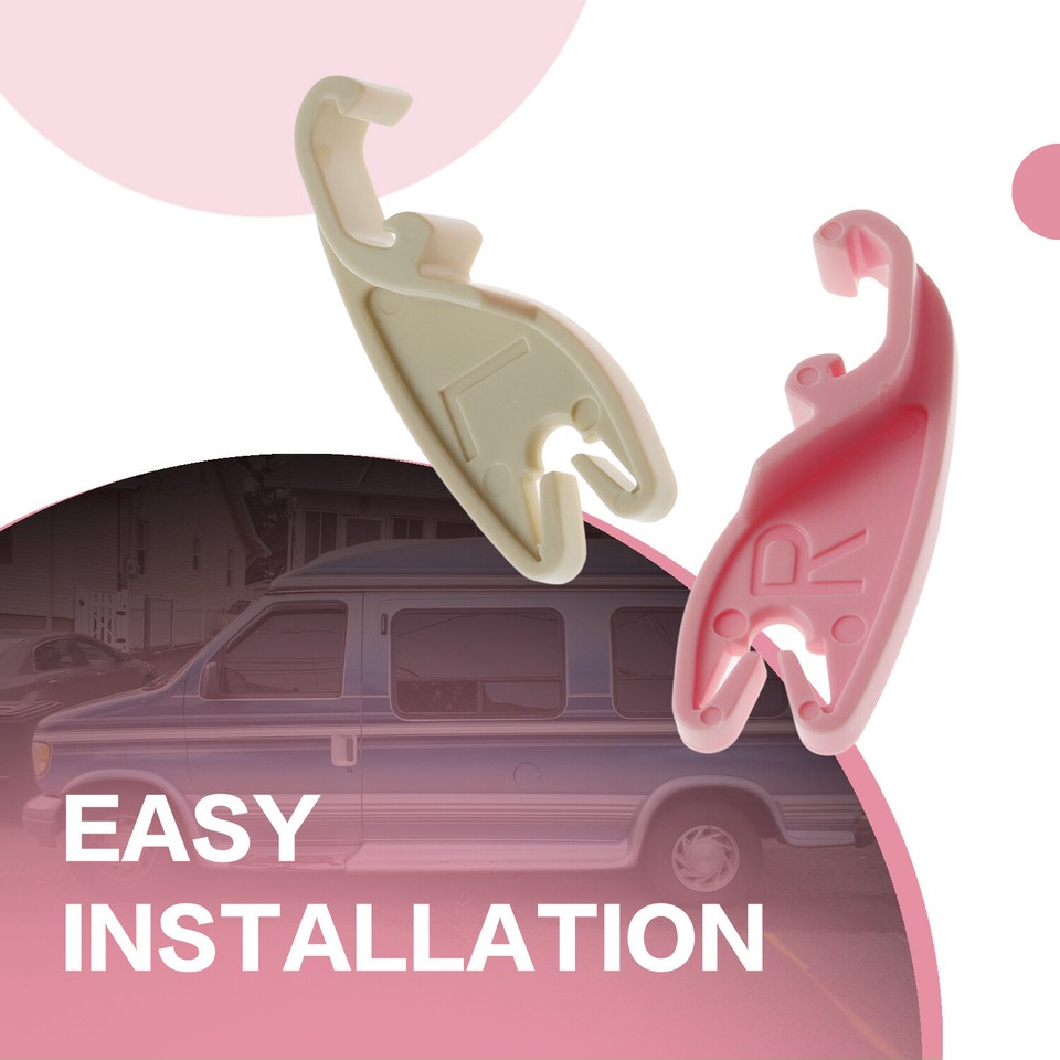 Door Lock Cylinder Clip Leg Pair for 1992-1996 Ford F-150 E-150 E-250 E ...